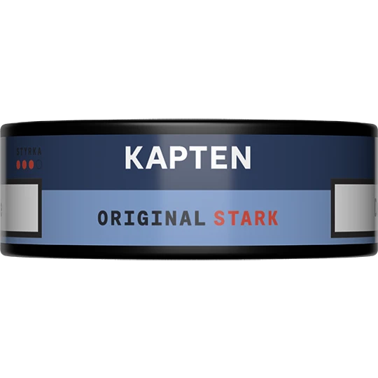Kapten Original Portion Stark | Fri frakt | Swedish Match
