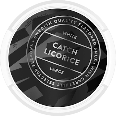Catch Dry Licorice White Mini | Swedish Match